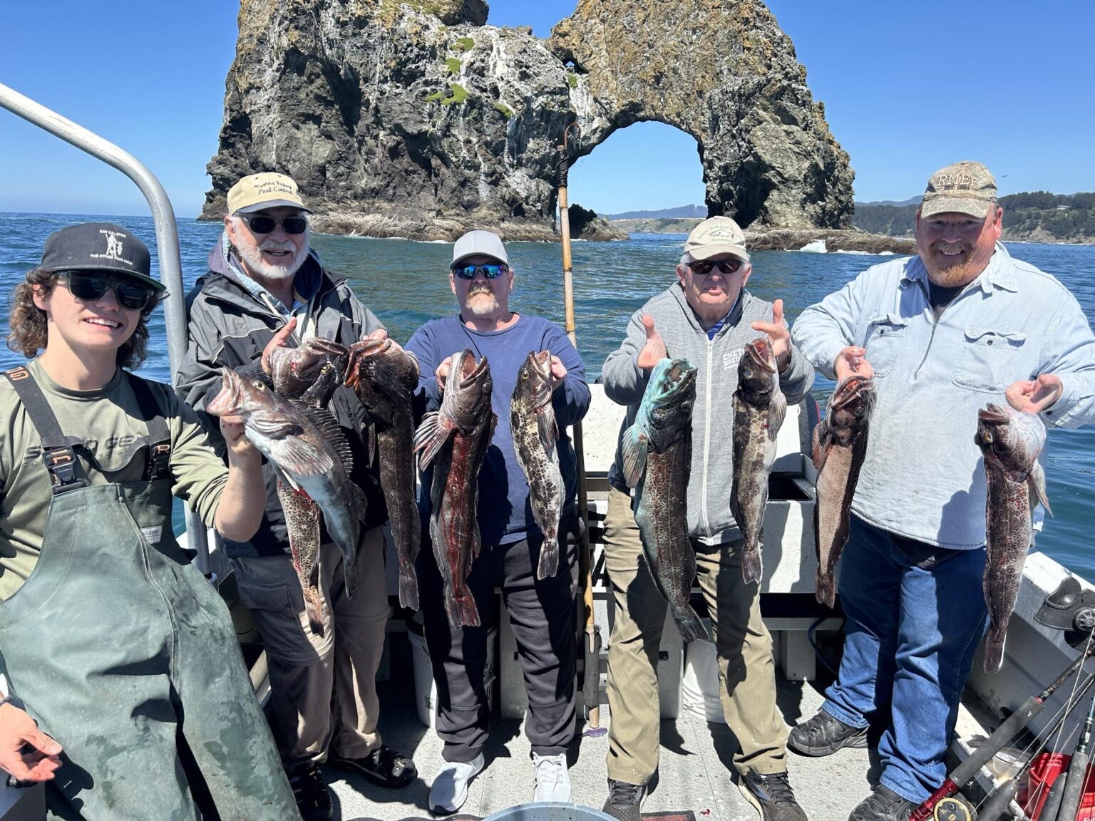 Lingcod action hot in Brookings as lighthouse, salmon and halibut ...