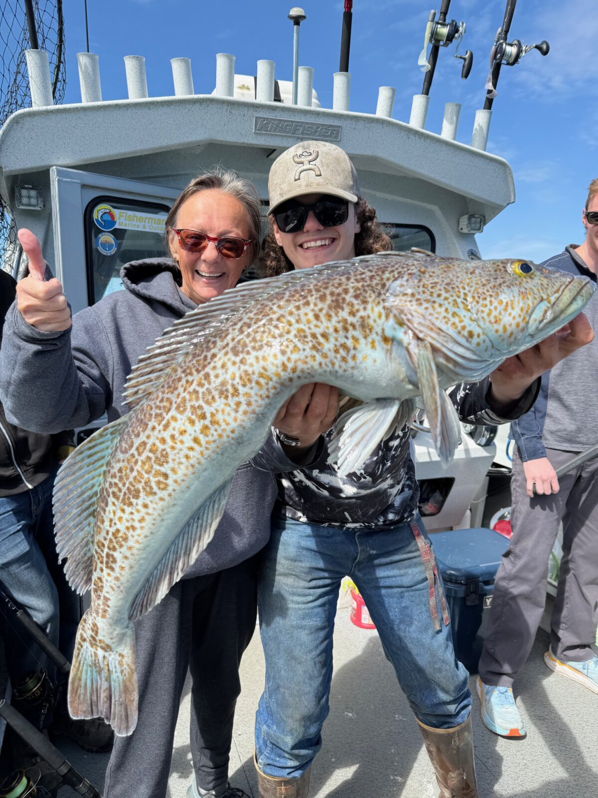 Spectacular lingcod action, spring salmon await anglers on Oregon Coast ...